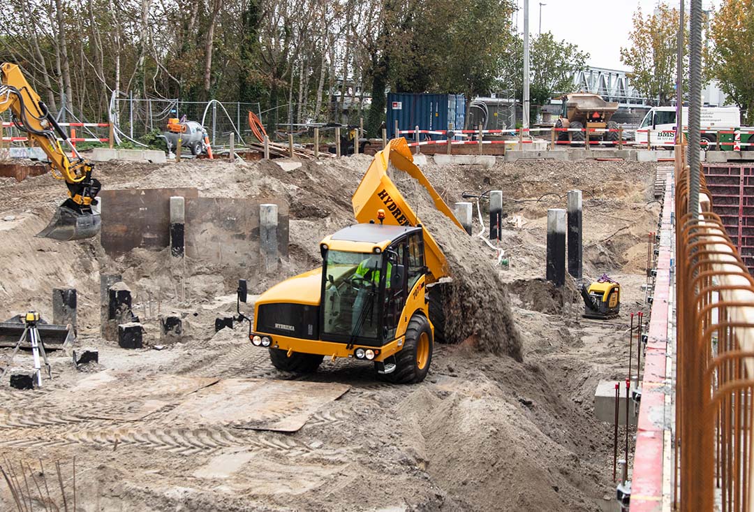 Hydrema 707G - Powerful 7-tonne dumper for earth moving